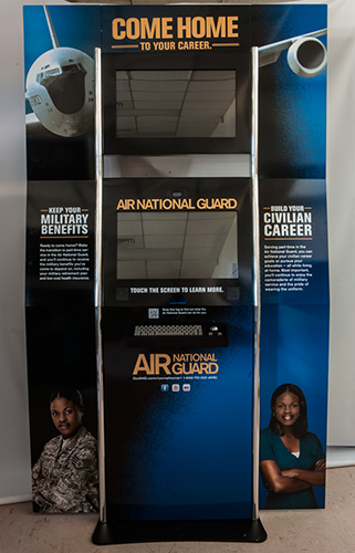 Air National Guard Recruiting Kiosks Deployed - DynaTouch News
