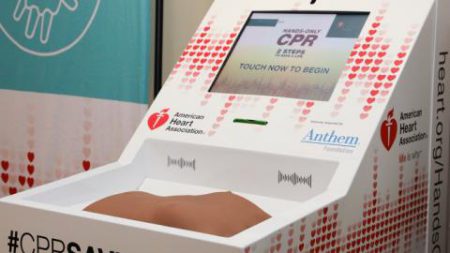 AHA Hands-Only CPR Training Kiosk Project is Saving Lives and Expanding ...