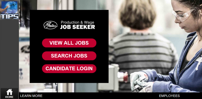 Gates Corporation Maximizes Hiring with TIPS JobSeeker Recruiting Kiosks